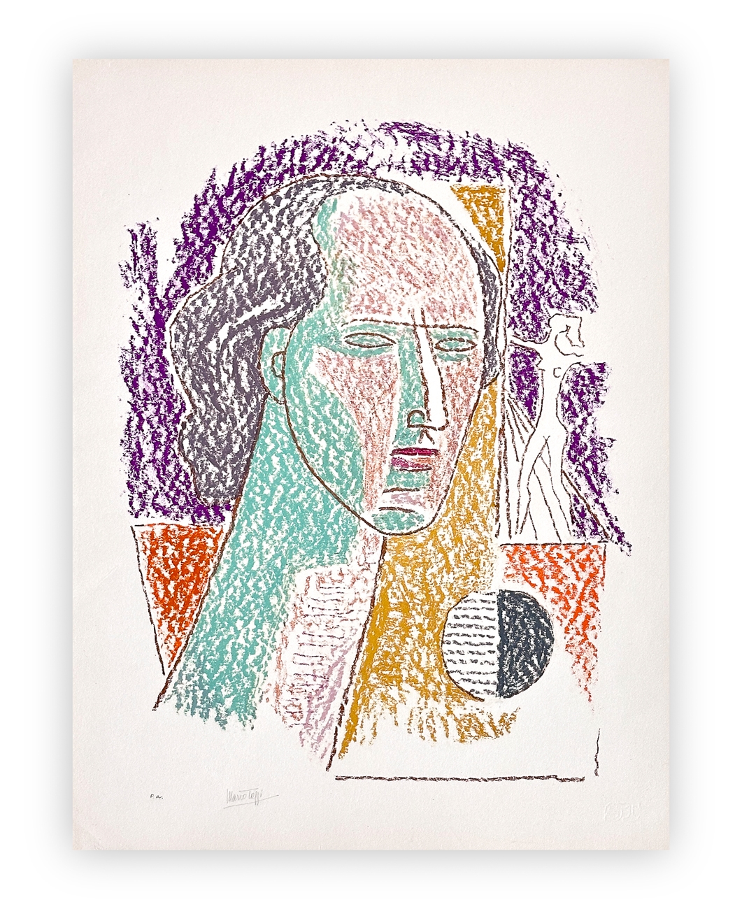 Mario Tozzi | Autoritratto (1974) | MutualArt