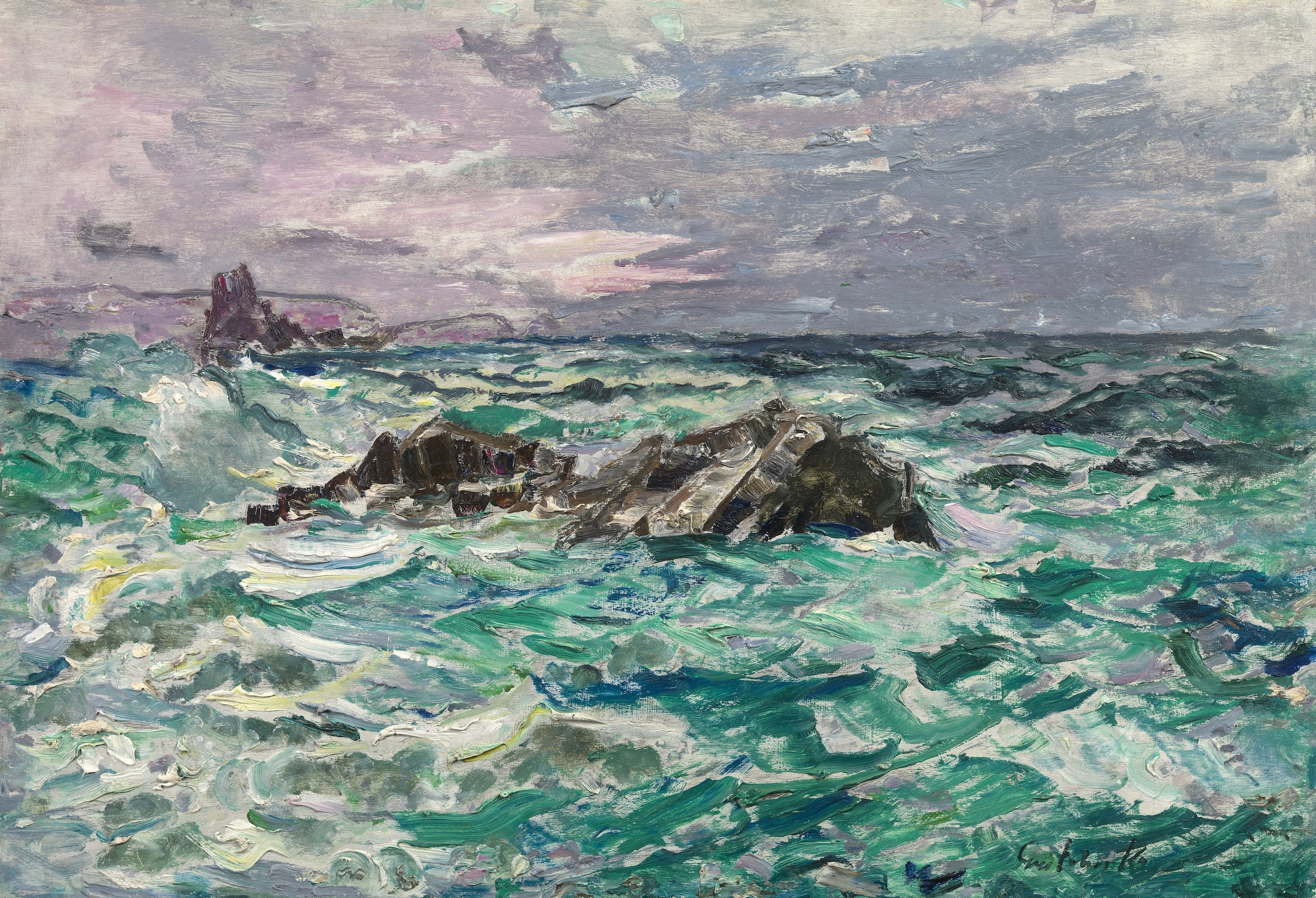 Alexis Gritchenko | La Côte Basque (1948) | MutualArt