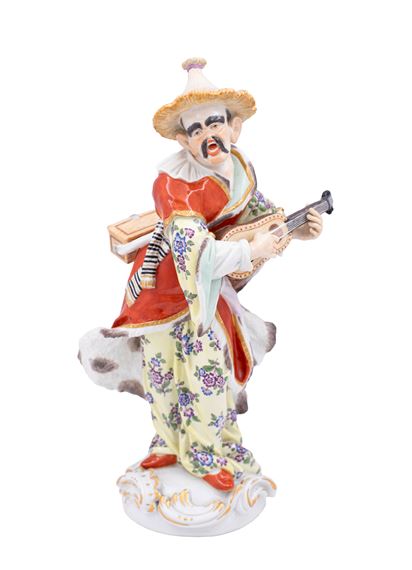 Friedrich Elias I Meyer | Figura „Malabar z mandoliną | MutualArt