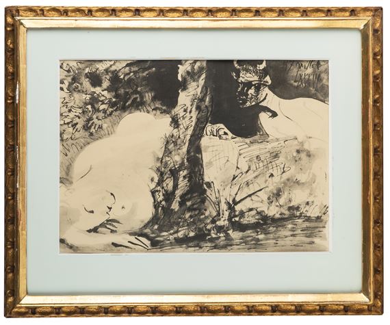 Pablo Picasso | Faun i nimfa | MutualArt