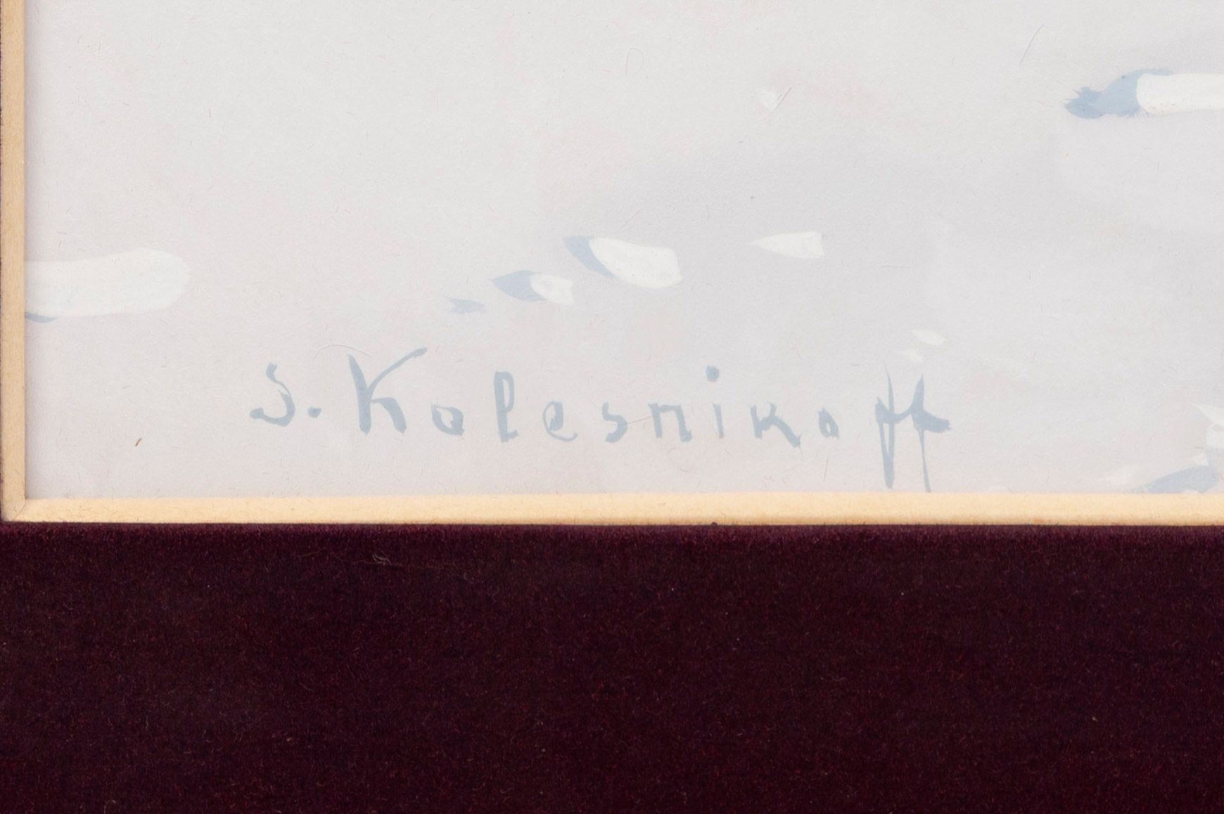 Stepan Fedorovich Kolesnikov | Peasant women in the snow | MutualArt