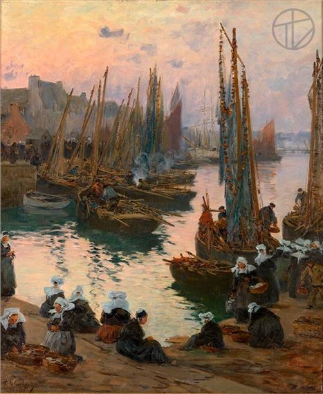 Fernand Marie Eugène Legout-Gérard | Quais animés | MutualArt