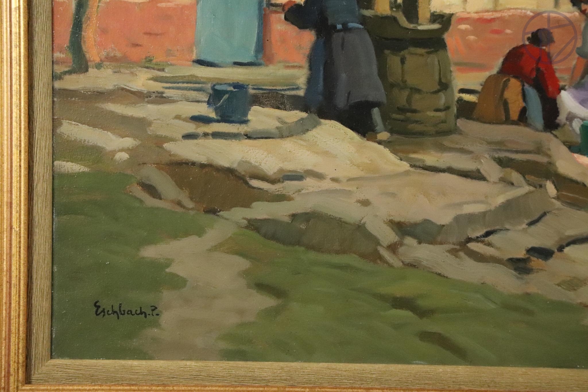 Paul André Jean Eschbach | Le lavoir | MutualArt