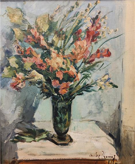 André Thomas | Nature morte au vase de fleurs (1933) | MutualArt