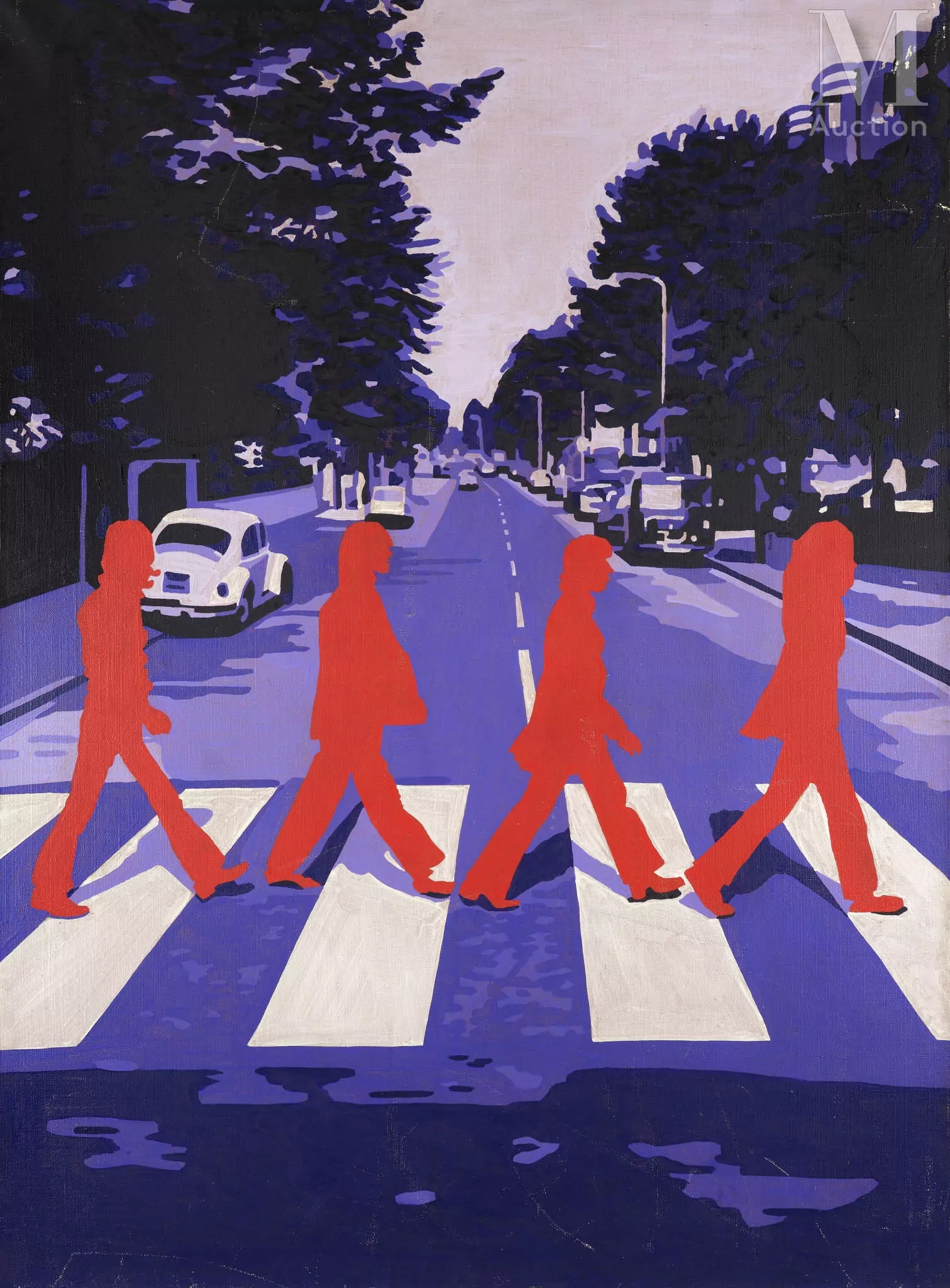 Gérard Fromanger | Abbey Road (1971) | MutualArt