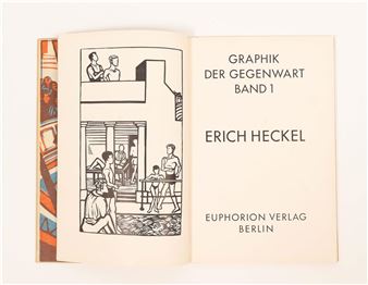 Erich Heckel | Graphik der Gegenwart Band 1 (1931) | MutualArt