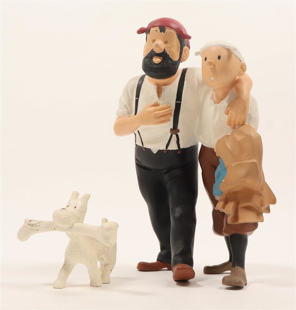 Hergé | Tintin, Haddock et Milou dans le désert (1993) | Compare similar artworks | MutualArt