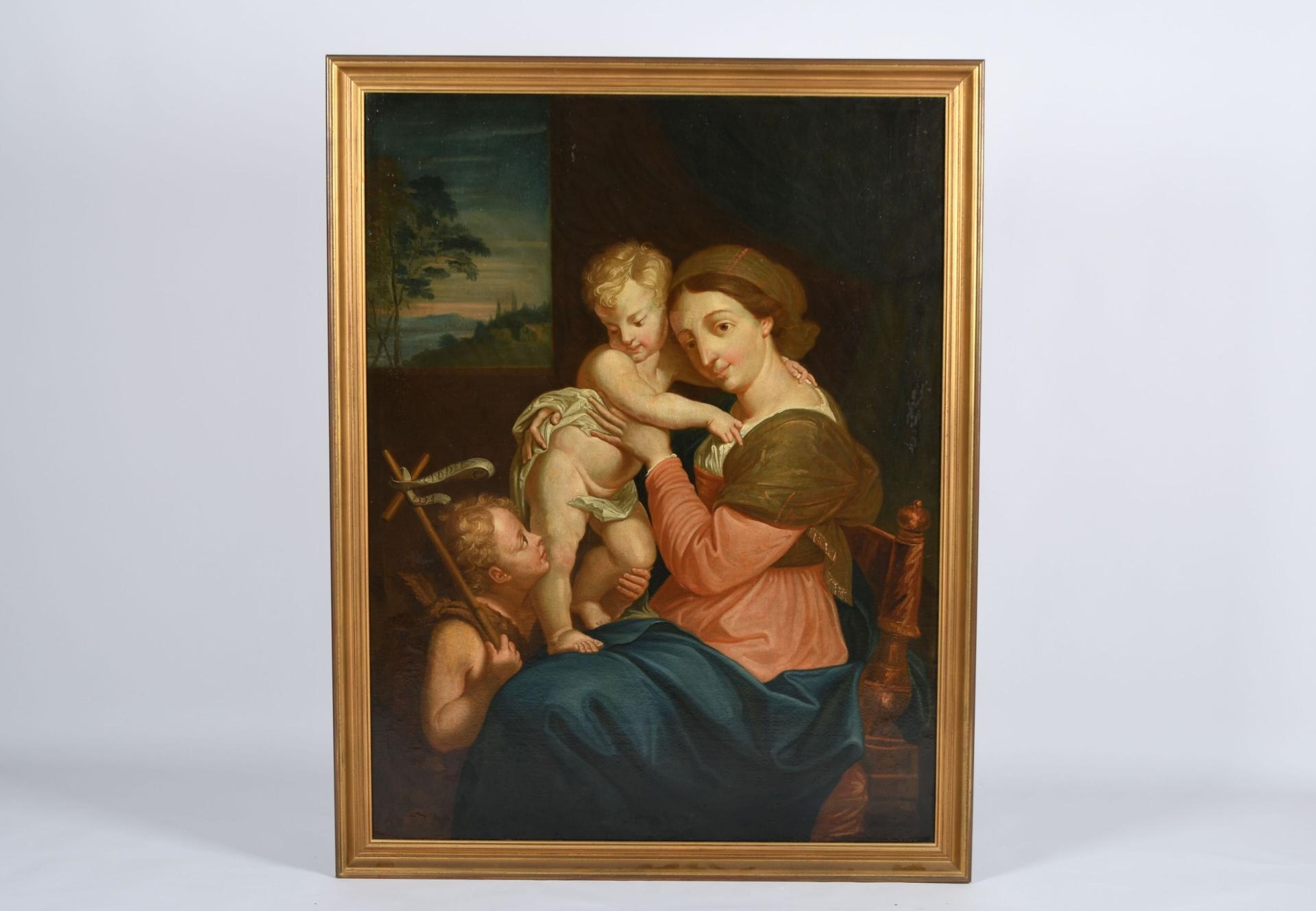 Sanzio Raffaello | Madone à l'Enfant Jésus et Saint Jean-Baptiste | Compare similar artworks ...