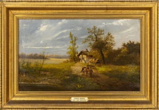 Conrad Wimmer | Partie bei Dachau (1869) | MutualArt