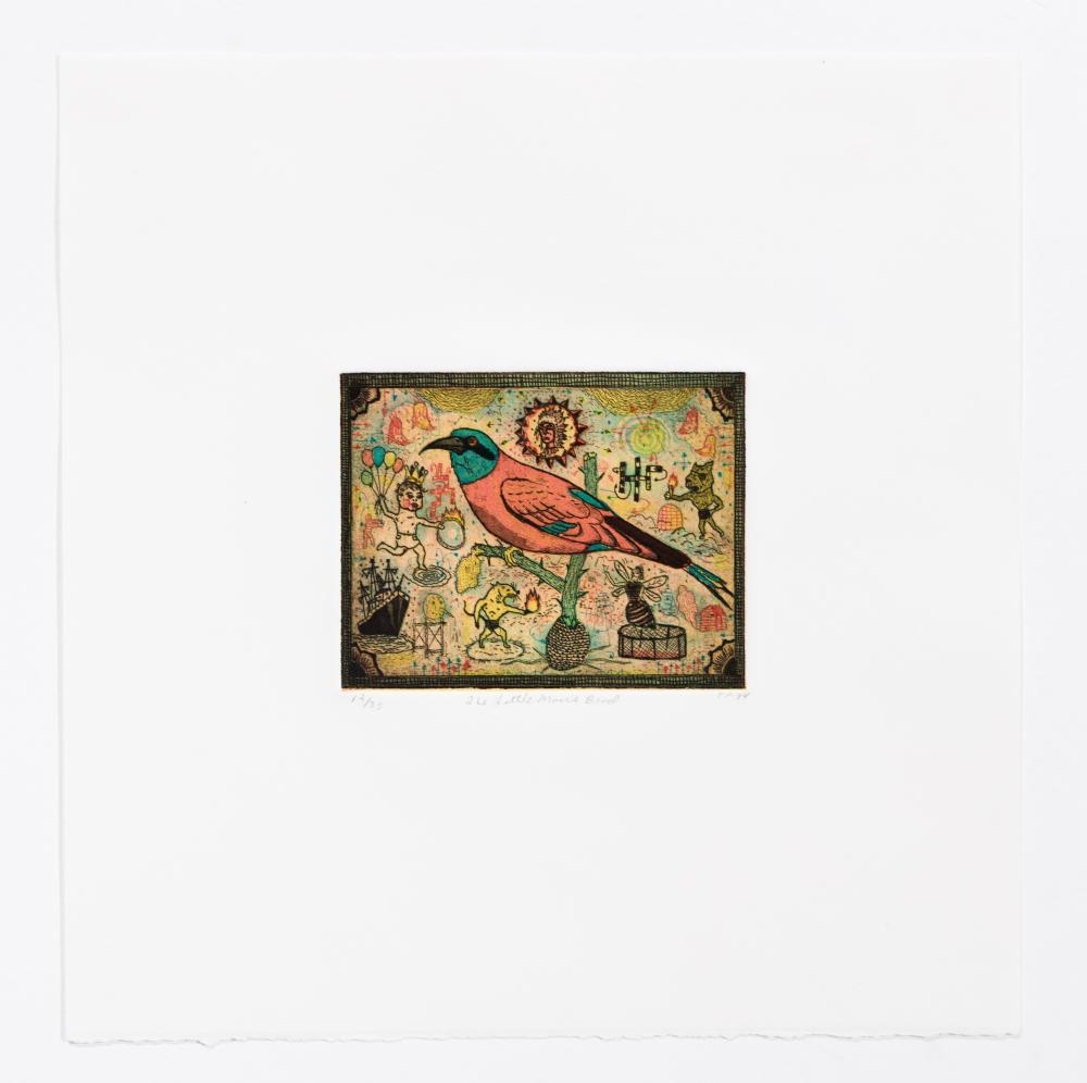 Tony Fitzpatrick | The Little Man's Bird (1994) | MutualArt