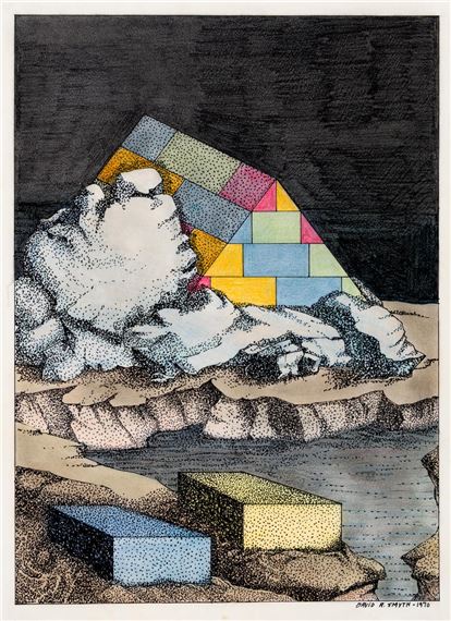 David R. Smyth | Untitled Drawing (1970) | MutualArt