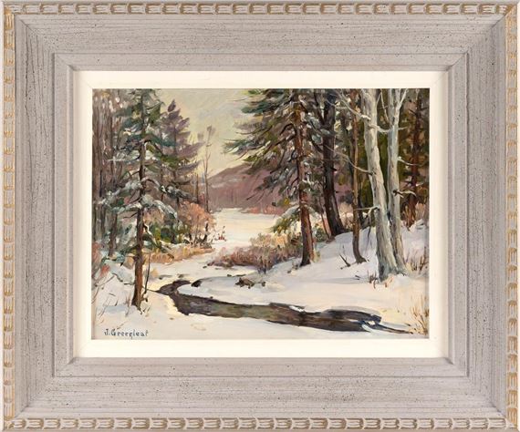 Jacob I. Greenleaf | Winter Woods | MutualArt