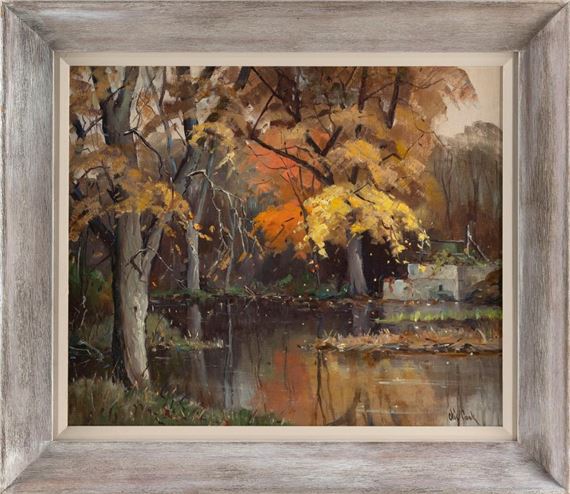 Otis Cook | Autumn Reflections | MutualArt