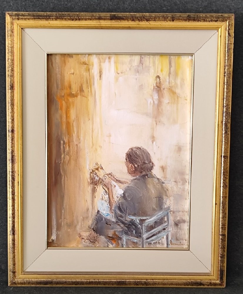 John Borg Manduca | ‘Lace Maker’ | MutualArt