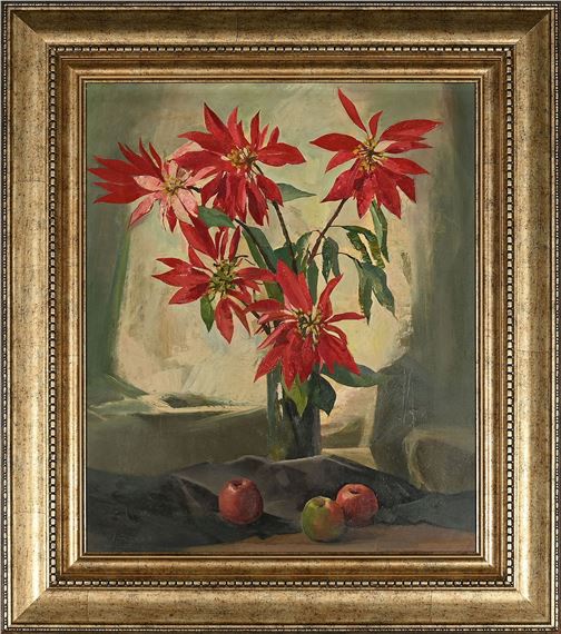 Eugen Jussel | Poinsettias | MutualArt