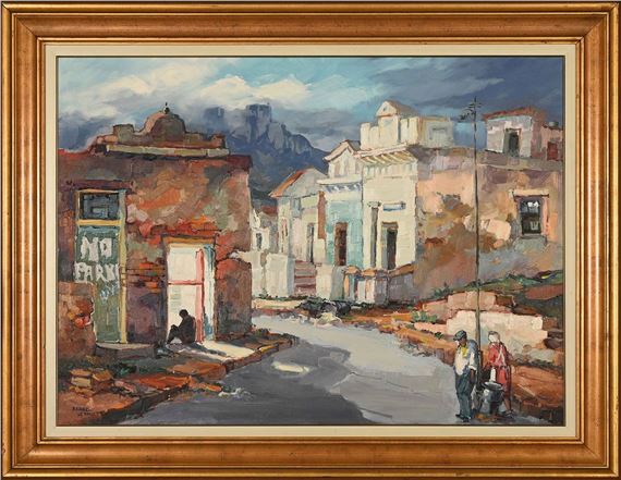 Isabel le Roux | Cape Street Scene | MutualArt