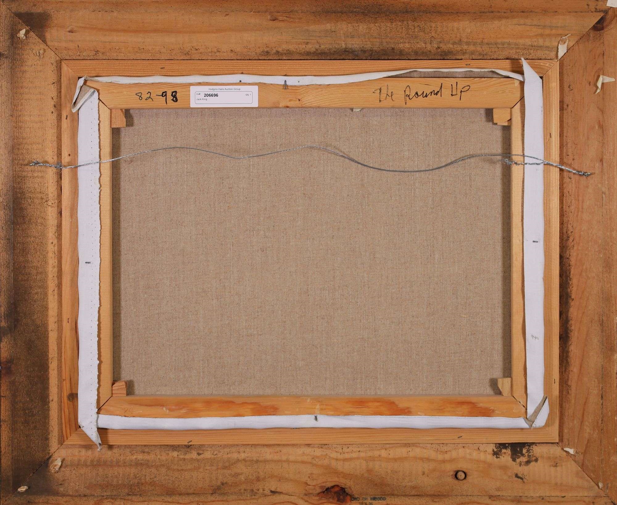 Jack Elmo King | THE ROUND UP | MutualArt