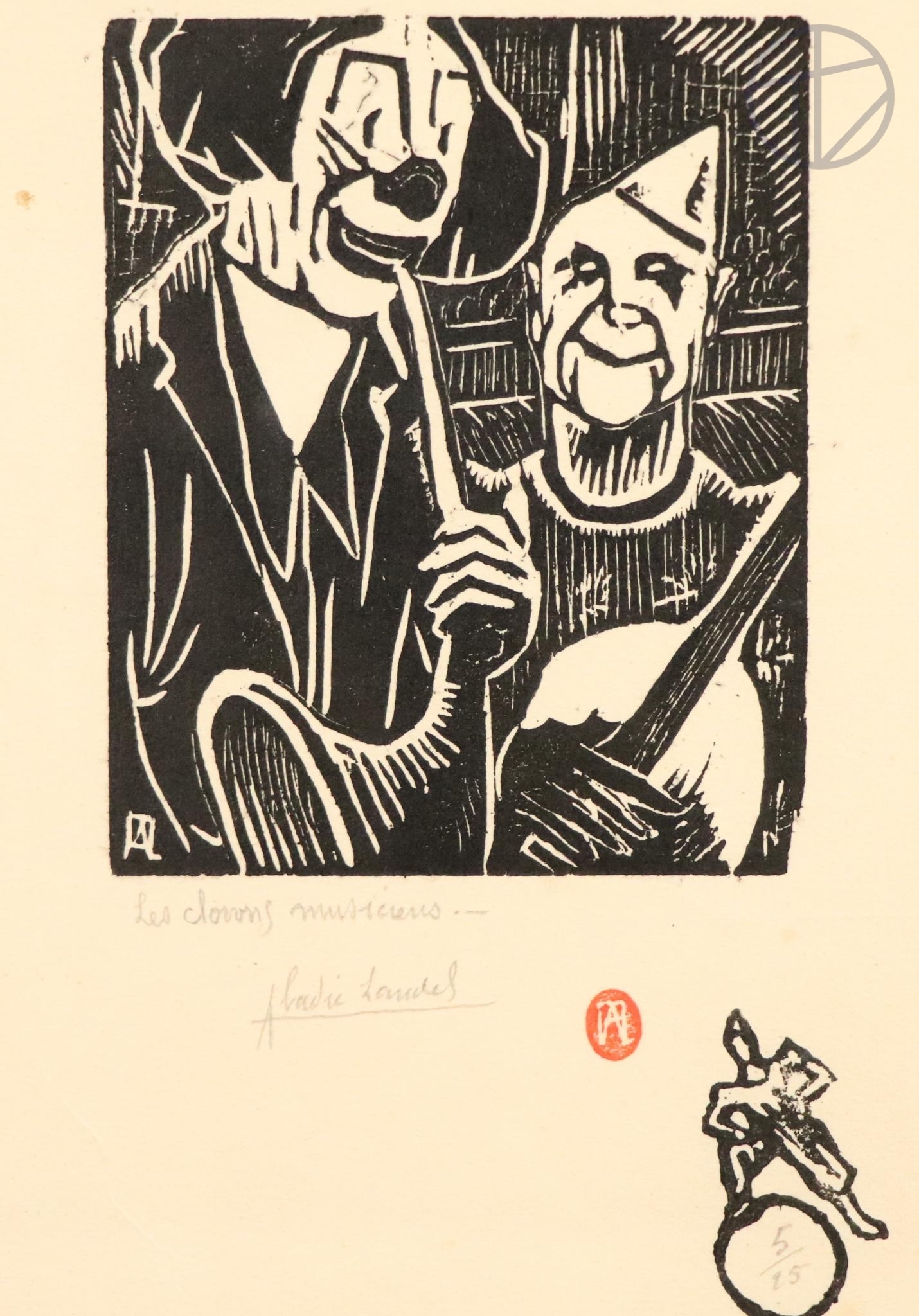 Pierre Abadie Landel | Les clowns musiciens | MutualArt