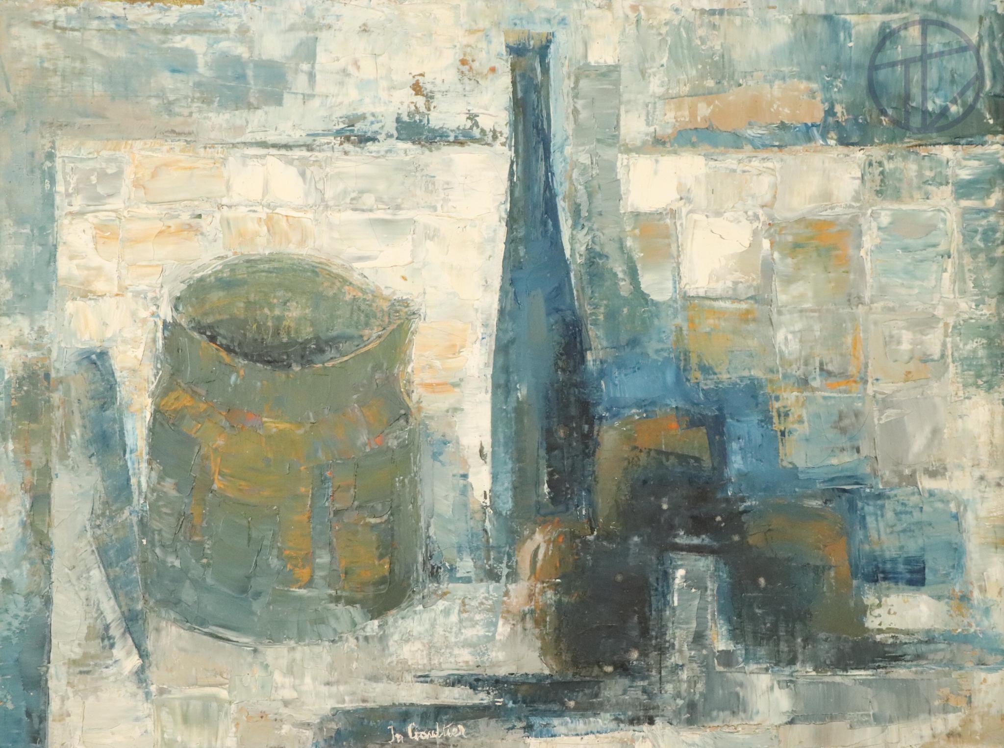Jo Gauthier | Nature morte à la bouteille | MutualArt