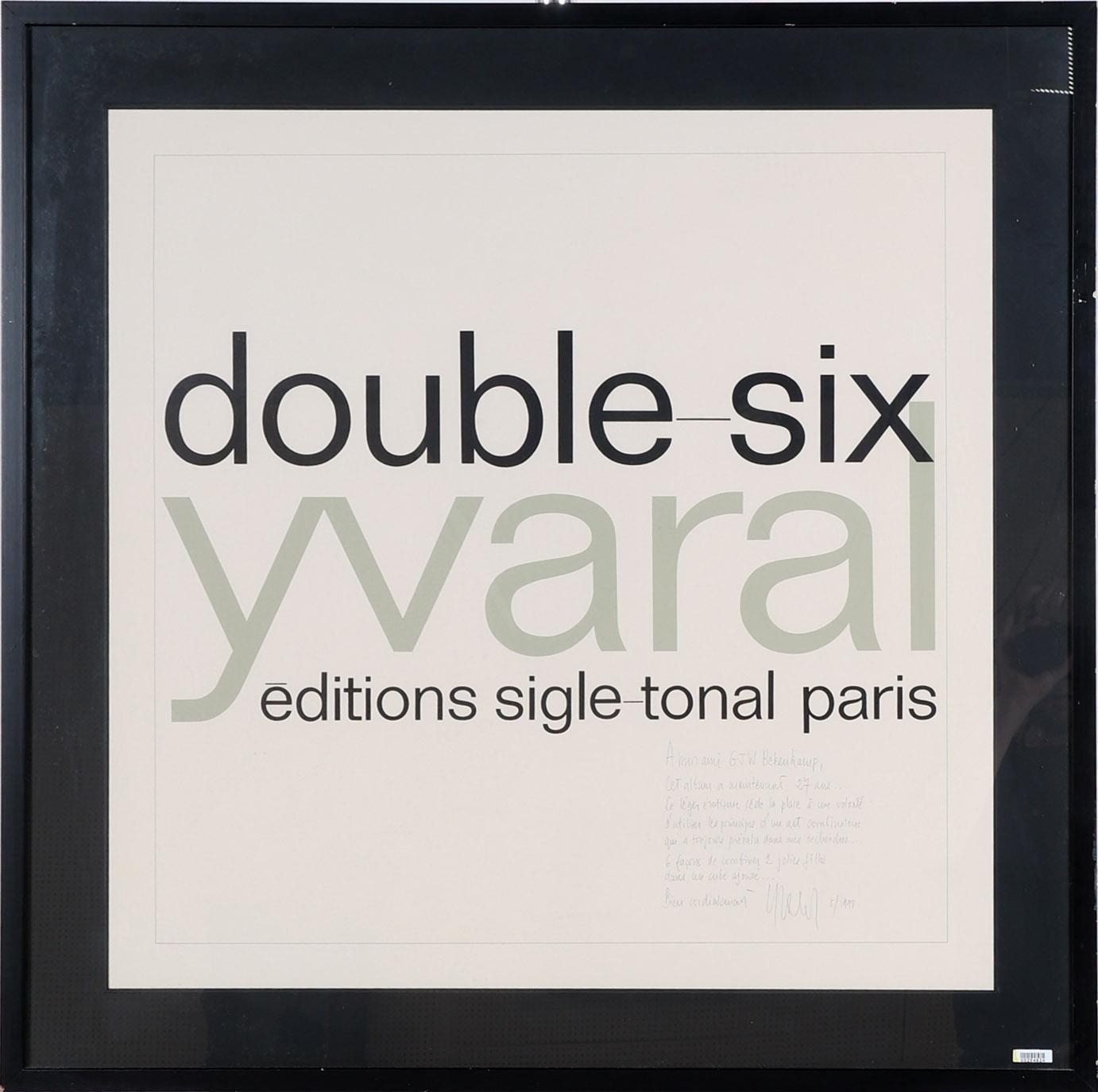 Yvaral | Expositie poster (1998) | MutualArt