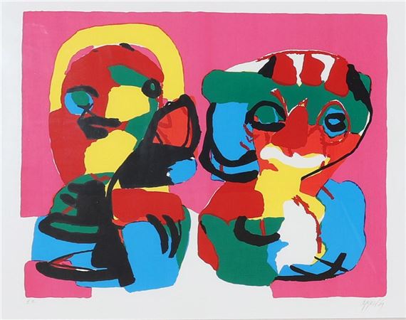 Karel Appel | Un amie pour la vie (1969) | MutualArt
