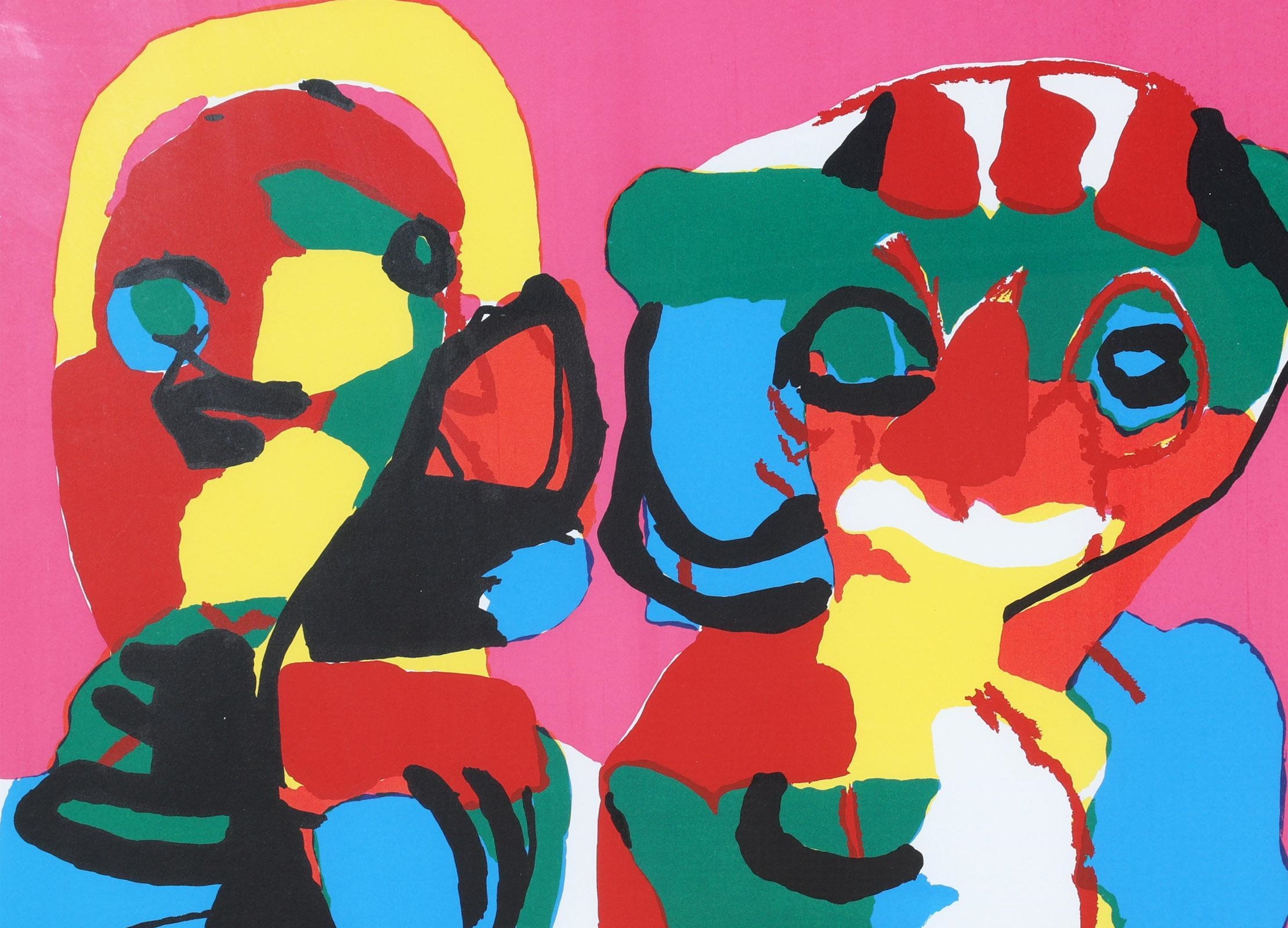 Karel Appel | Un amie pour la vie (1969) | MutualArt