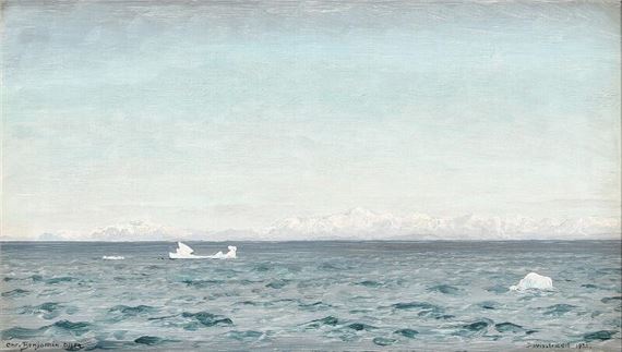 Christian Benjamin Olsen | Seascape from Davis Strait, Greenland (1921 ...