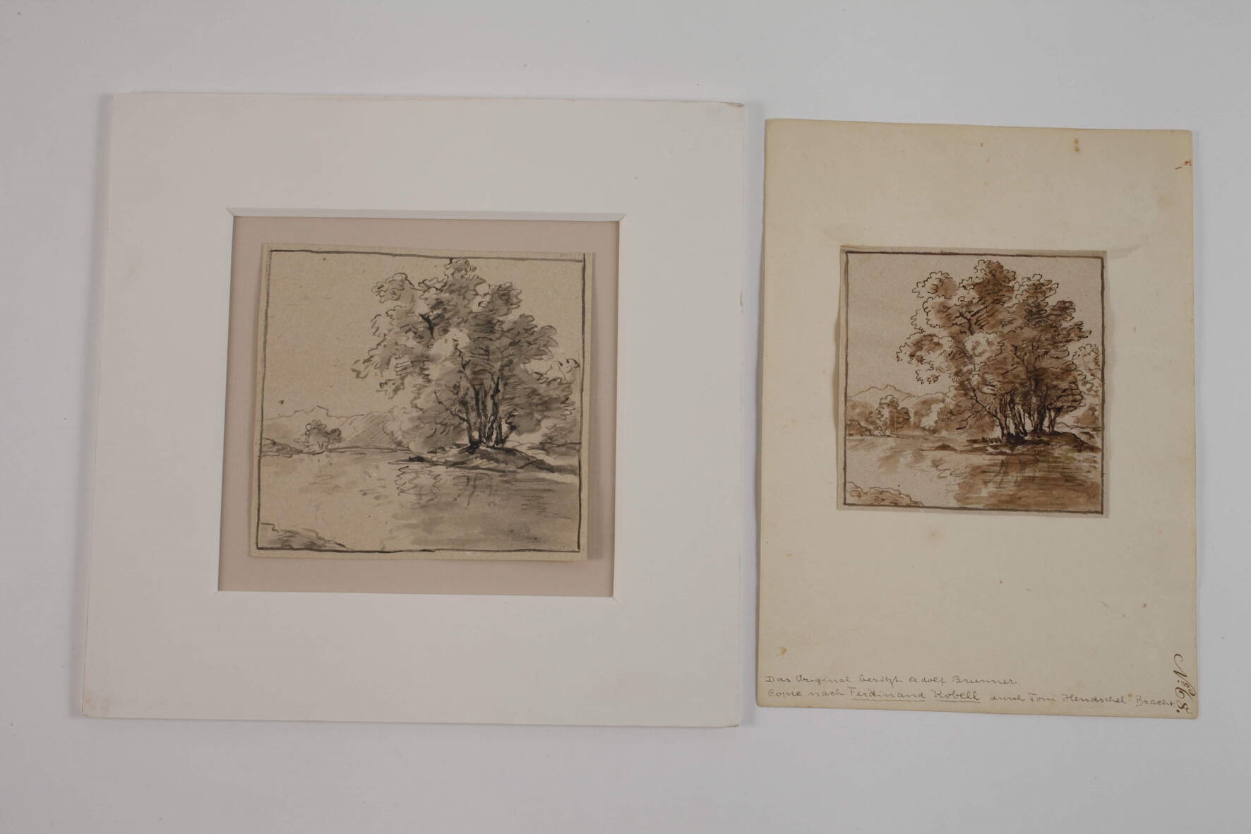 Ferdinand Kobell | Zwei Altmeisterzeichnungen | MutualArt