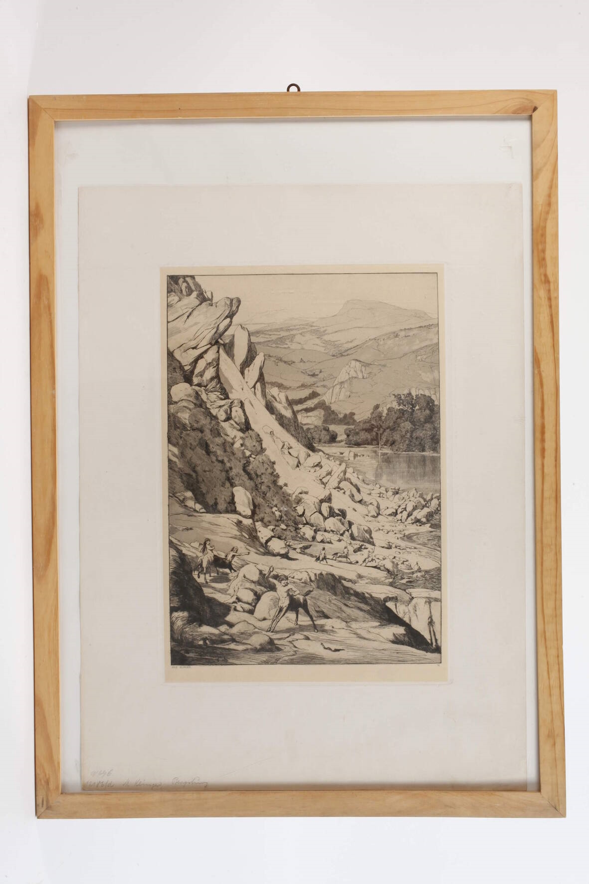 Max Klinger | Bergsturz (1881) | MutualArt