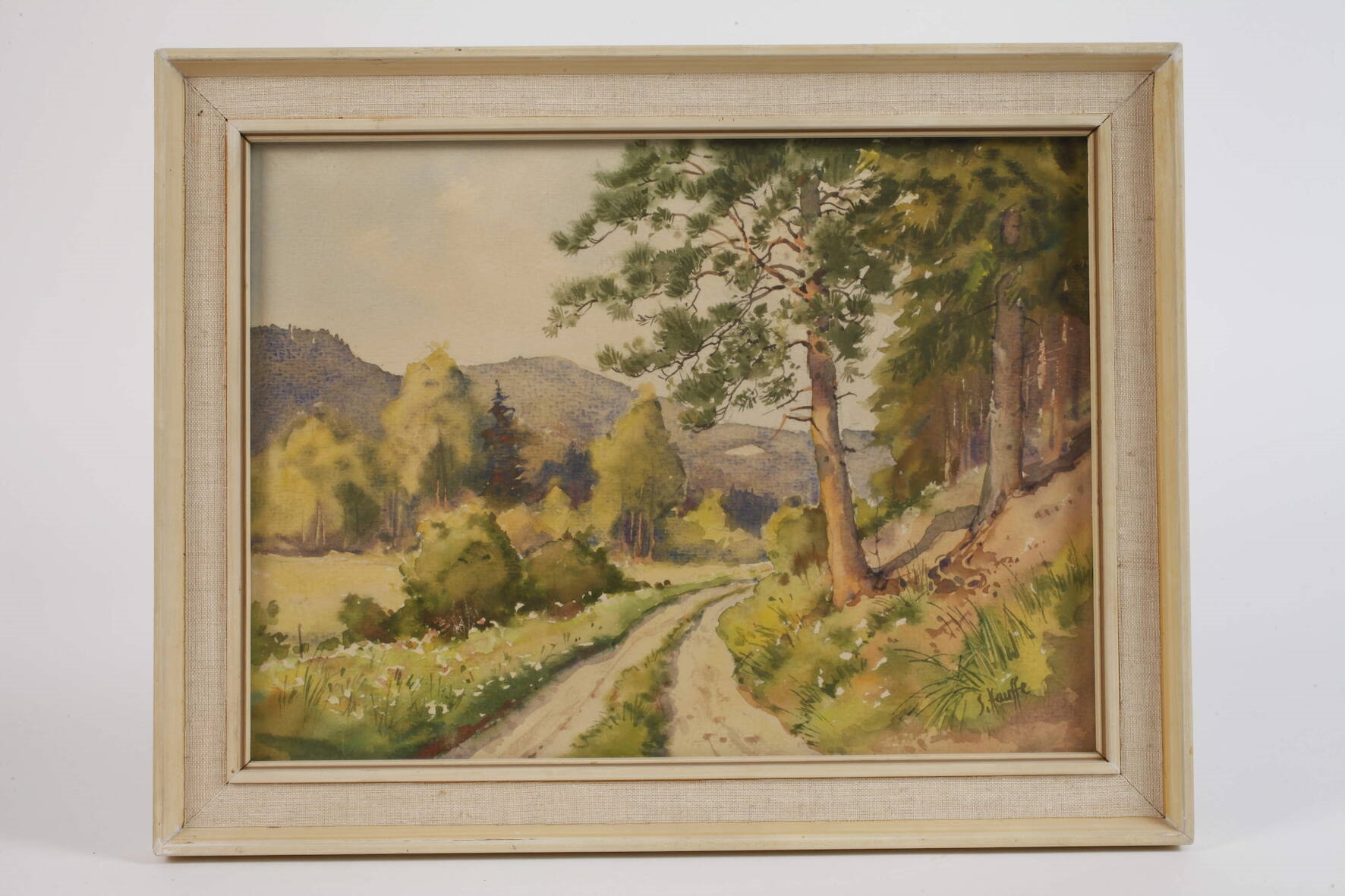 Siegfried Hauffe | Weg am Waldrand (1970) | MutualArt