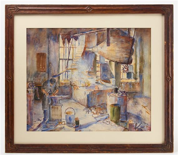 John Dana Bashian | The Bellows (1936) | MutualArt