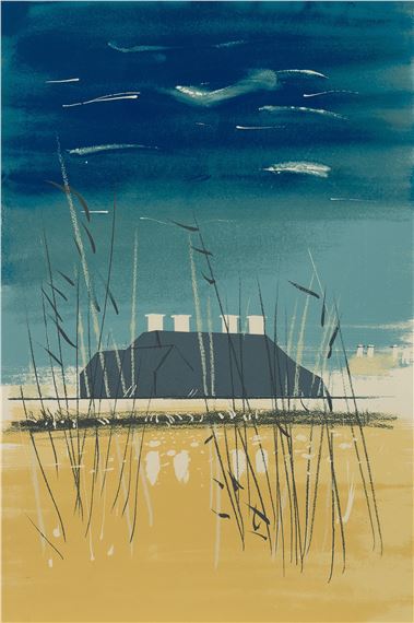 John Piper | Snape Maltings Concert Hall (1979) | MutualArt