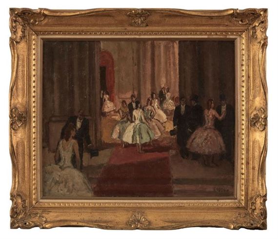 Jean Louis Marcel Cosson | Foyer of the Opera | MutualArt
