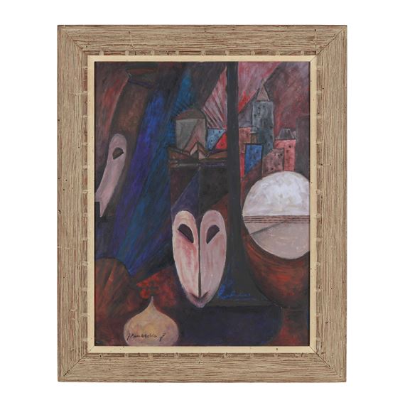 John A. Wedda | Still Life with Masks (1978) | MutualArt