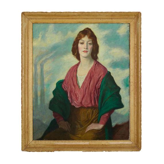 William Strang | The Mill Girl (1918) | MutualArt