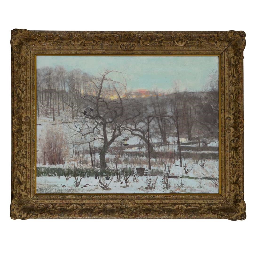 George Houston | A Winter Landscape | MutualArt
