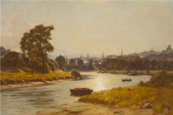Duncan Cameron | Stirling from the River | MutualArt
