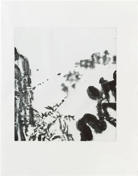 Zao Wou-Ki | L'évidence de la nuit IV (1991) | MutualArt
