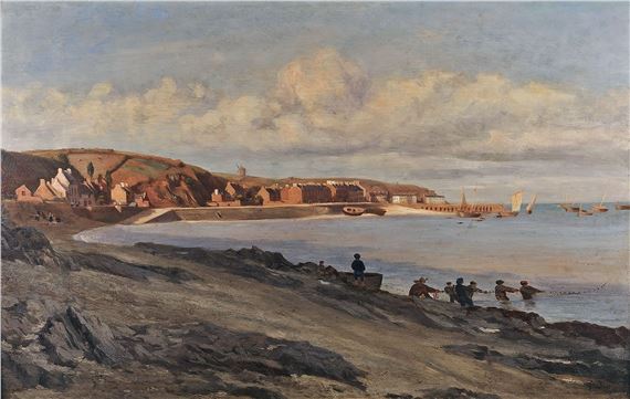 Théodore Gudin | Vue présumée des alentours de Saintt Malo | MutualArt