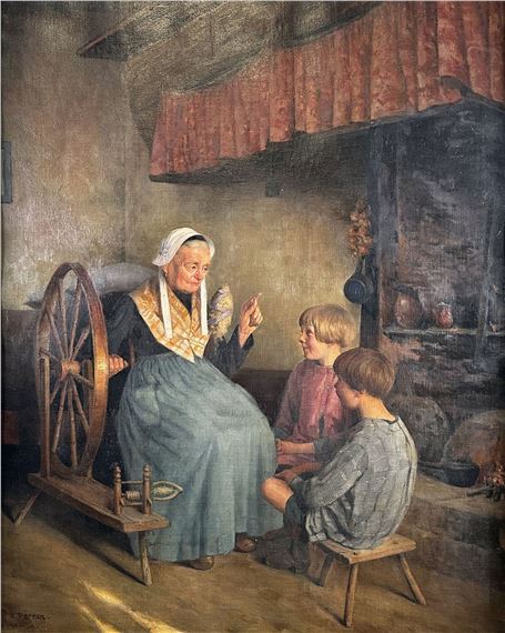 Charles Perron | The spinner | MutualArt