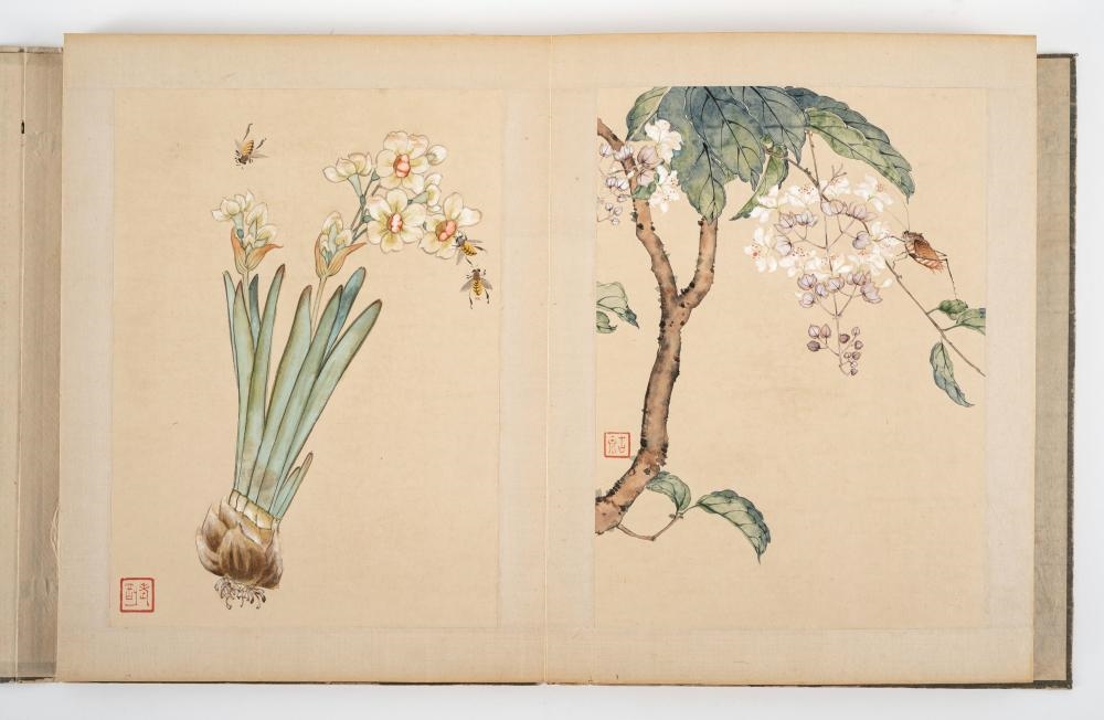 Xia Yong | An album leaf depicting the Yueyang Tower after Xia Yong ...