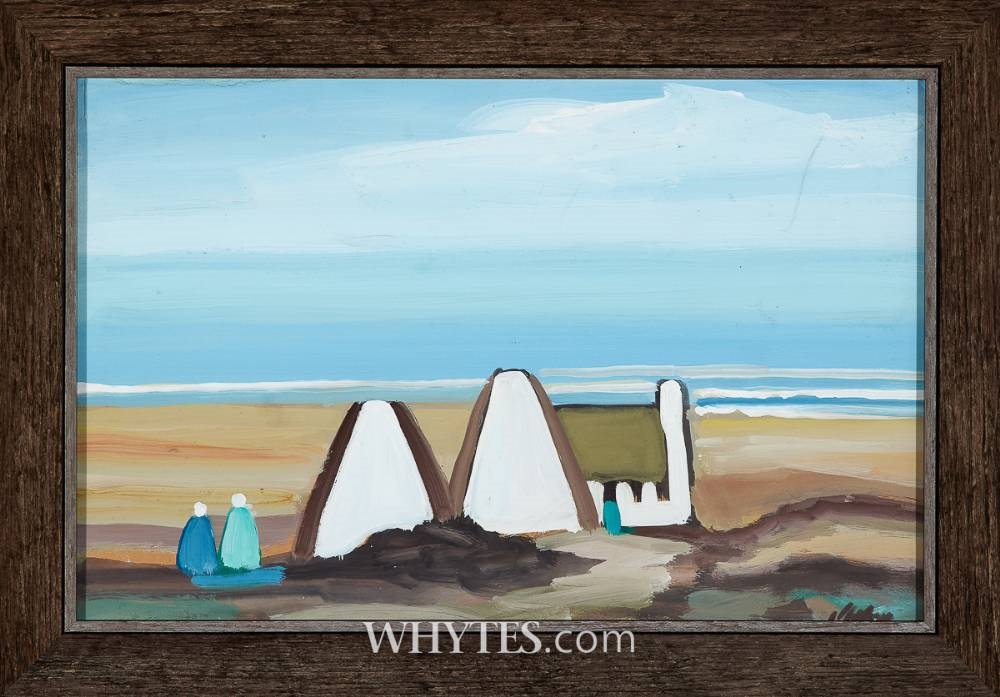Markey Robinson | FIGURES WITH COTTAGES | MutualArt
