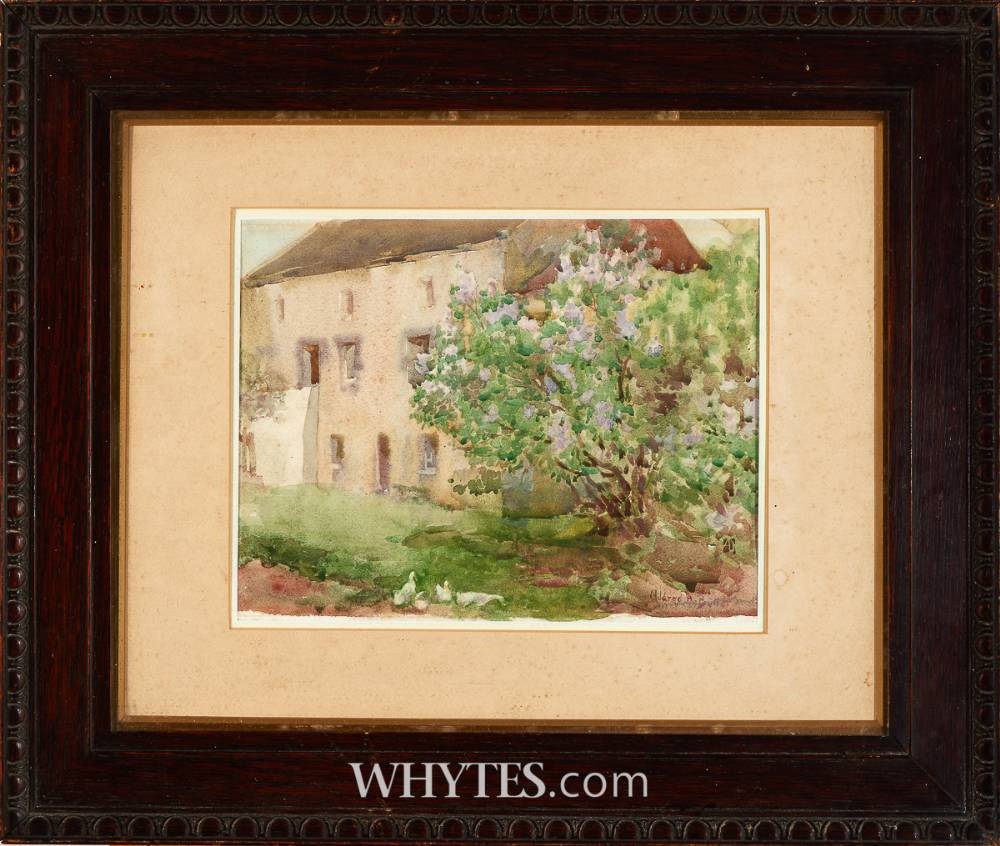 Mildred Anne Butler | FARMHOUSE AND DUCKS | MutualArt