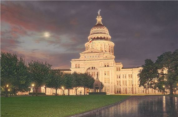 Rod Chase | The Texas State Capitol | MutualArt