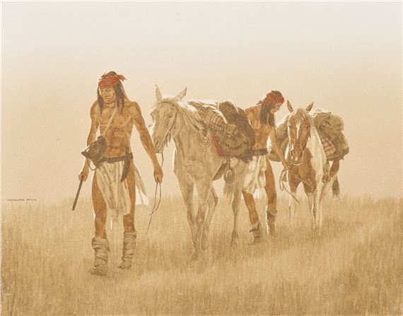Nicholas Pace | Native American Scene | MutualArt