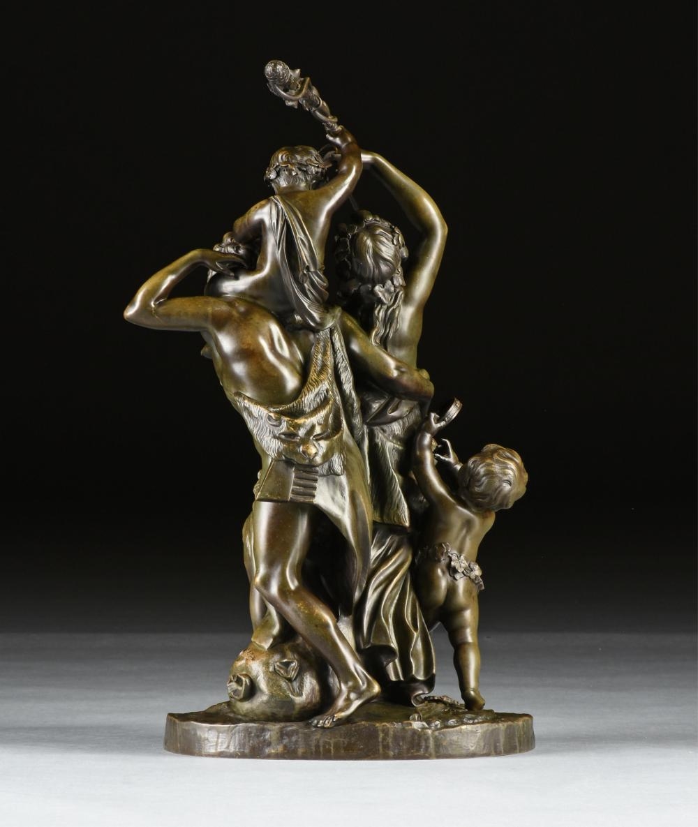 Claude Michel Clodion | Dancing Bacchantes and Putti (20th Century ...
