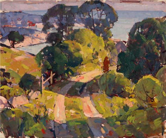 Carl William Peters | Dirt Road | MutualArt