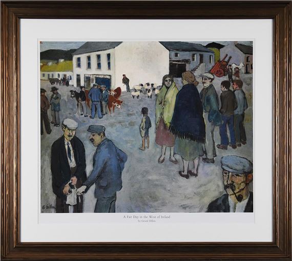 Gerard Dillon | A Fair Day in the West of Ireland | MutualArt