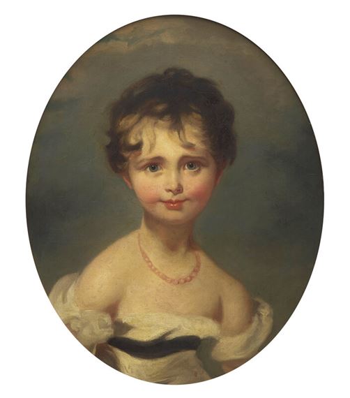 Sir Thomas Lawrence | Portrait of Lady Emily Cowper (Later Lady Ashley ...