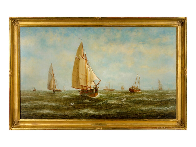 Wesley E. Webber | Shipping in the Outer Harbor | MutualArt